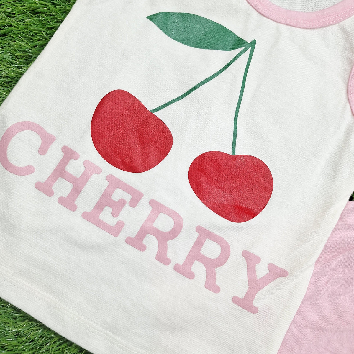 Sando & Shorts - Pink - Cherry– The Little Planet