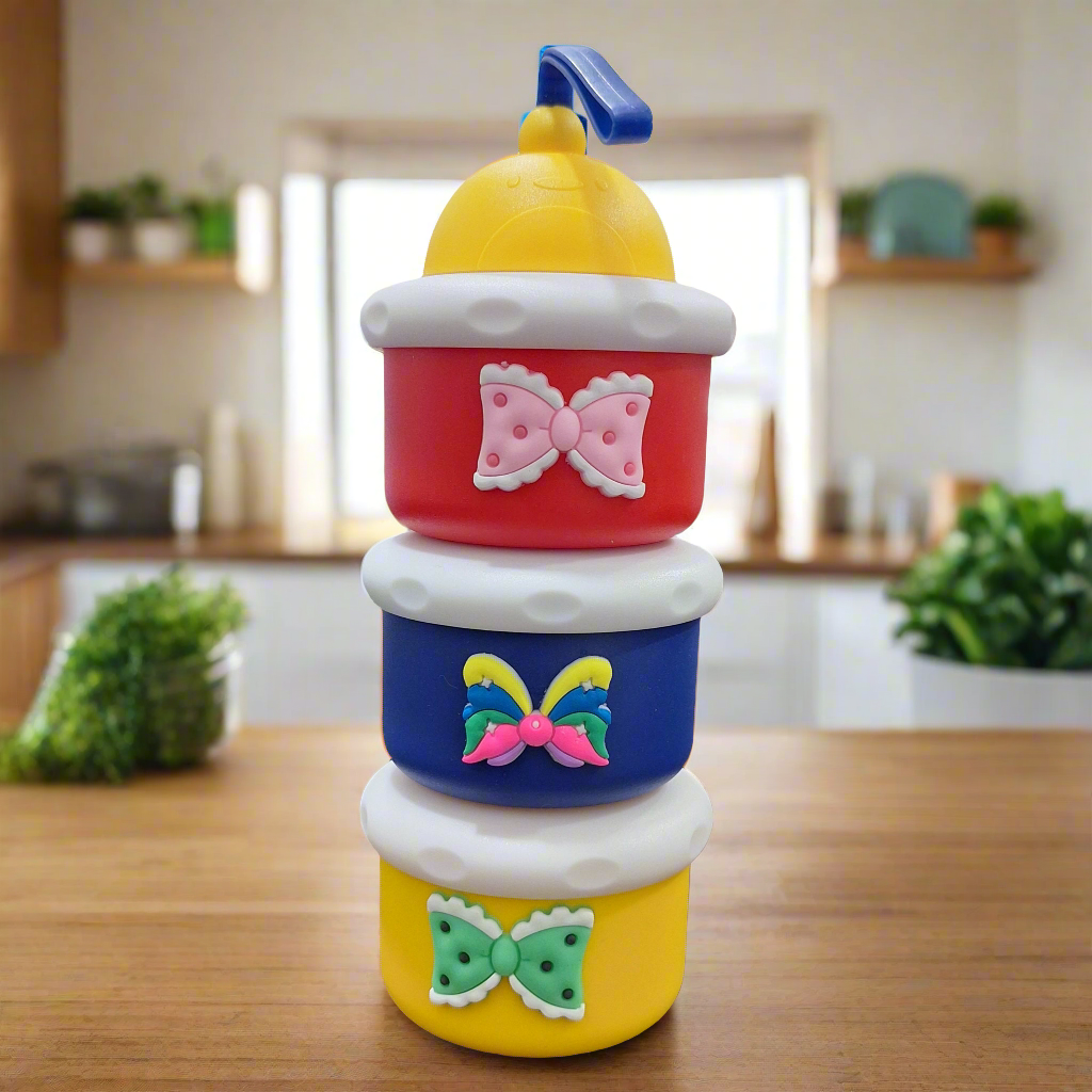 3-Layer Multi-Color Milk Powder Container– The Little Planet