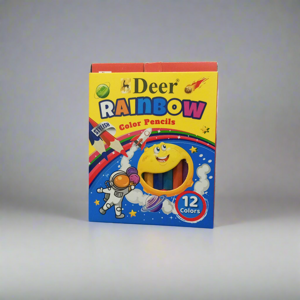 Deer Rainbow - Pack of 12 - Color Pencils– The Little Planet