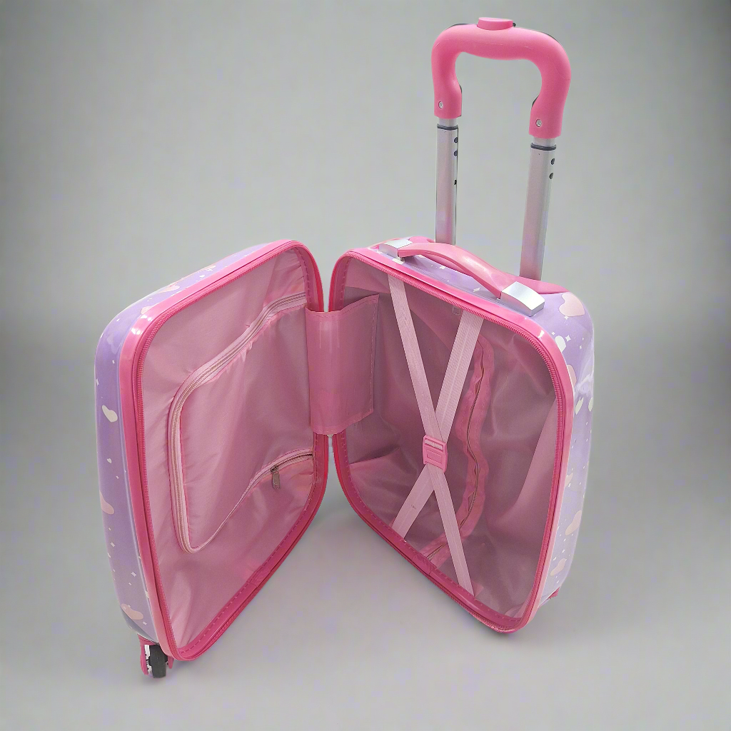 4 Wheels - Kids Travel Trolley - Purple - Sofia– The Little Planet