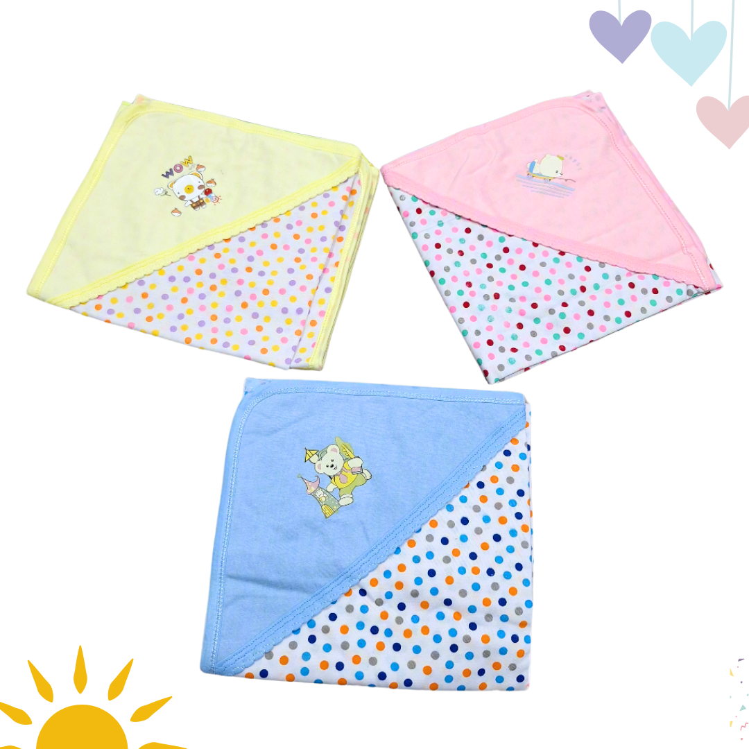 Baby Wrapping Sheet - Polka Dots– The Little Planet