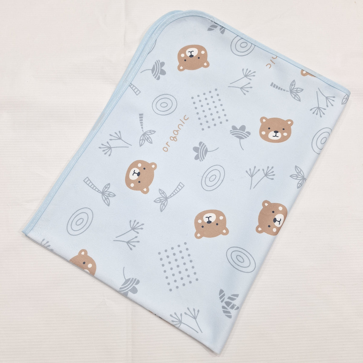 Diaper Changing Sheet - Large - 31*24 Inches - Blue - Bear– The Little ...