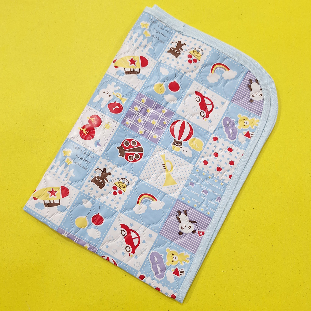 Diaper Changing Sheet - Mini - Blue - Balloons– The Little Planet