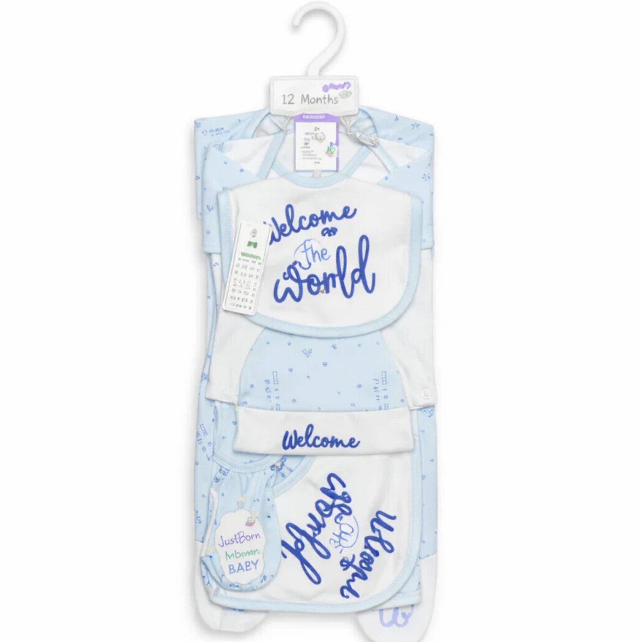 JL - Cotton Interlock - 12 Pieces - Welcome - Starter Set - Blue– The ...