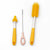 Dr Gym - 3 In 1 - Bottle Cleaning Brush Set - Yellow– The Little Planet