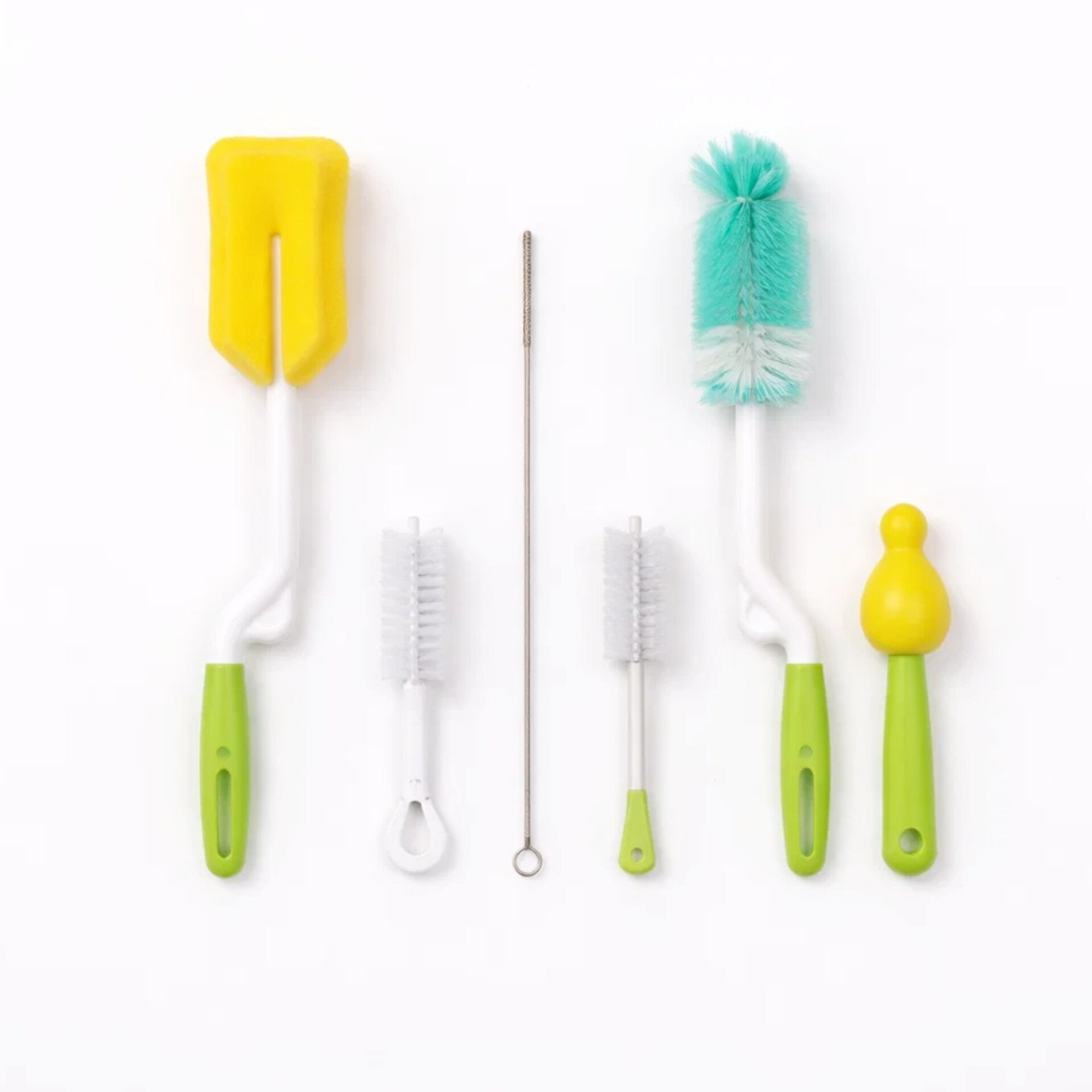 Minitree - 5 In 1 - Bottle Cleaning Brush Set - Green– The Little Planet